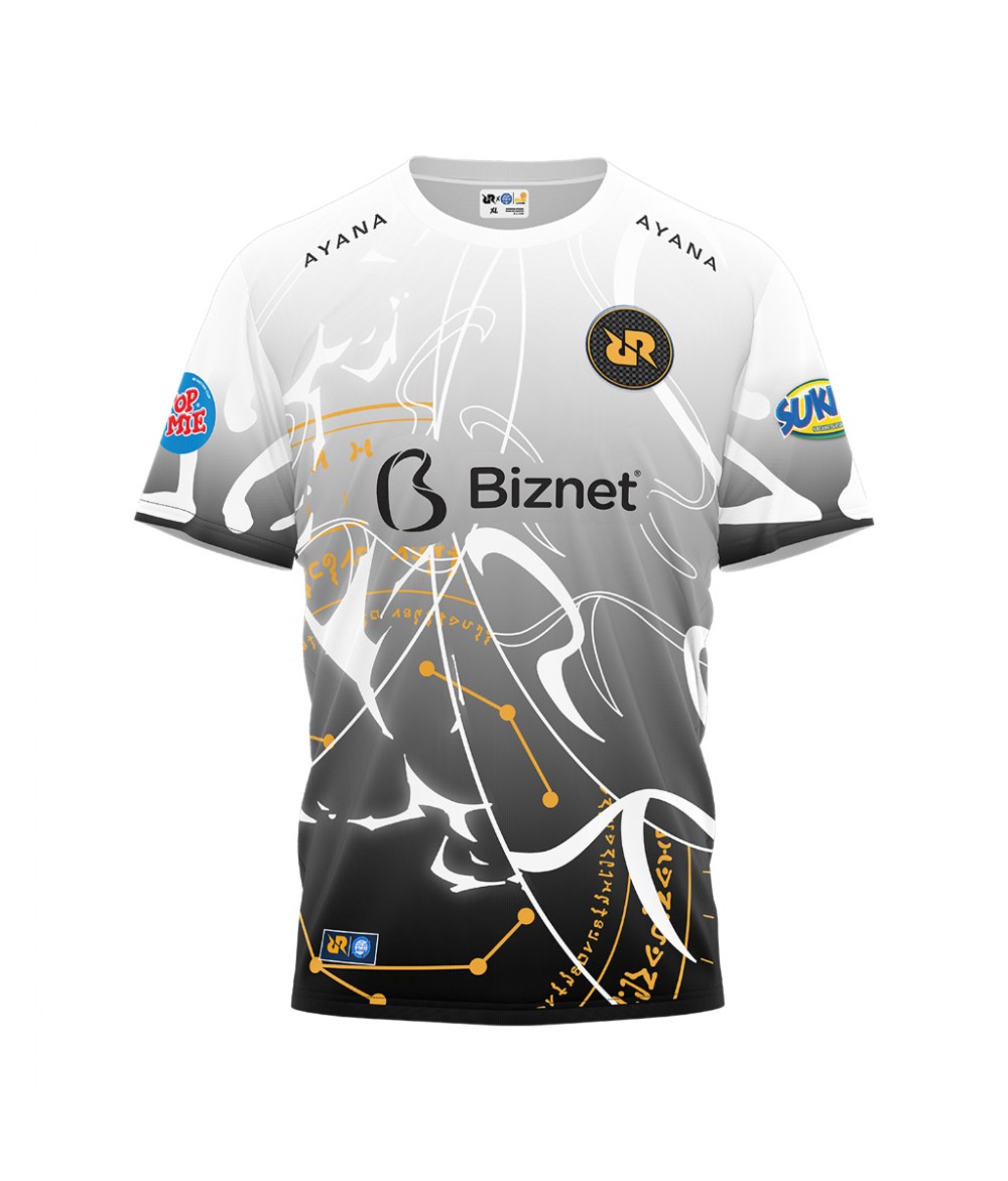 JERSEY RRQ x Slime Black White, Valorant Edition, XL